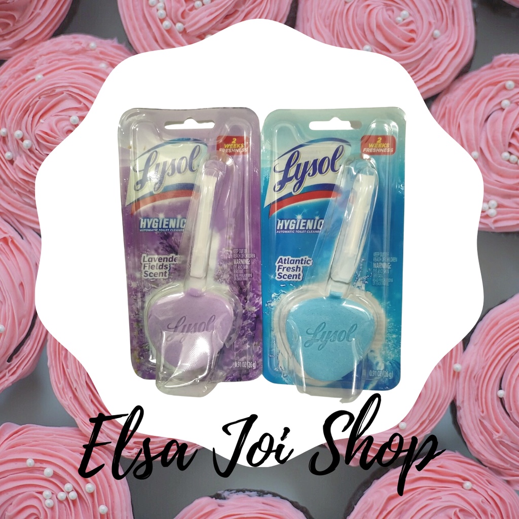 Jual Lysol Hygienic Automatic Toilet Cleaner - 26 Gr | Shopee Indonesia