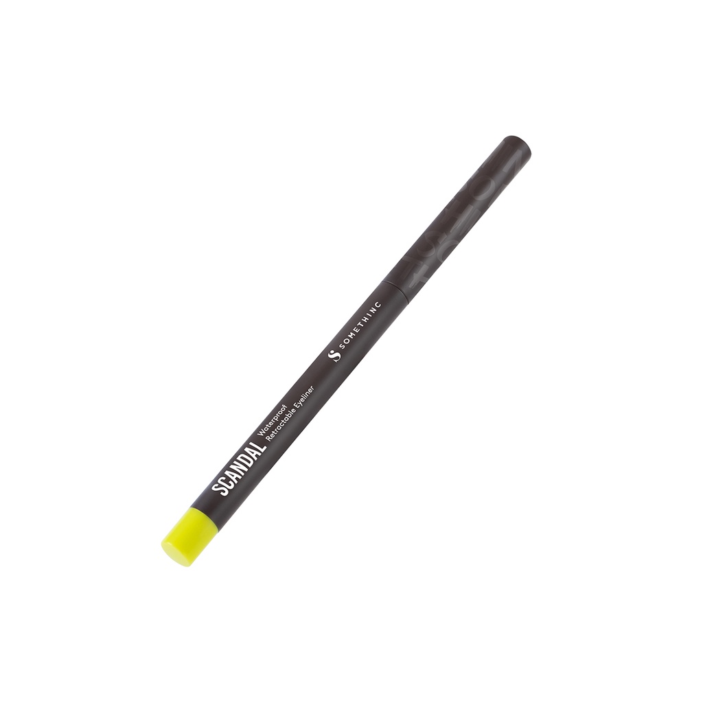 Jual Somethinc Scandal Waterproof Retractable Eyeliner Dark Choco ...