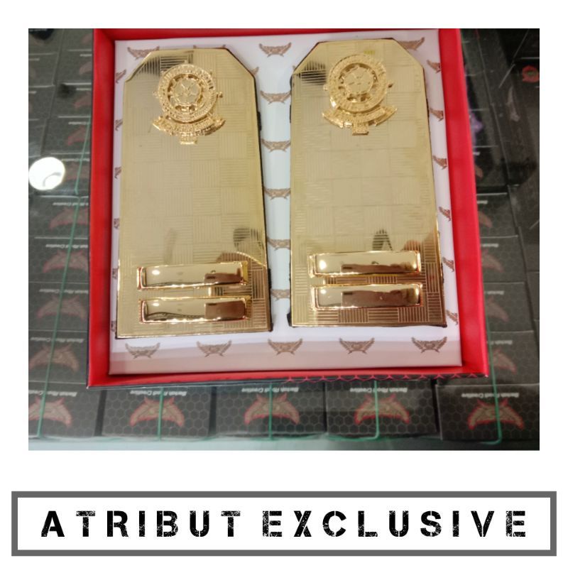 Jual Pangkat Pdu Polpp 3B full Plat Gold Exclusive Bac Atribut | Shopee ...