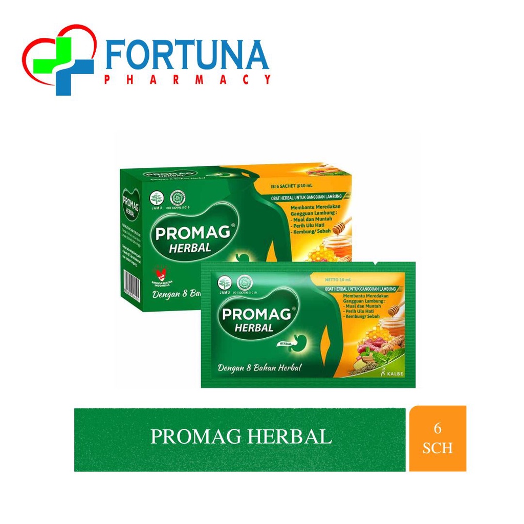 Jual Promag Herbal Obat Herbal Gangguan Lambung (Maag Herbal) | Shopee ...