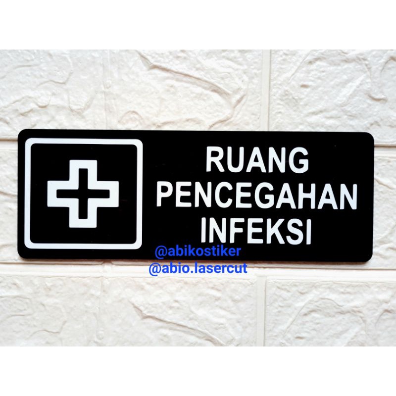 Jual SIGN BOARD ACRYLIC TEMA KESEHATAN - DOKTER - PAPAN TANDA AKRILIK ...