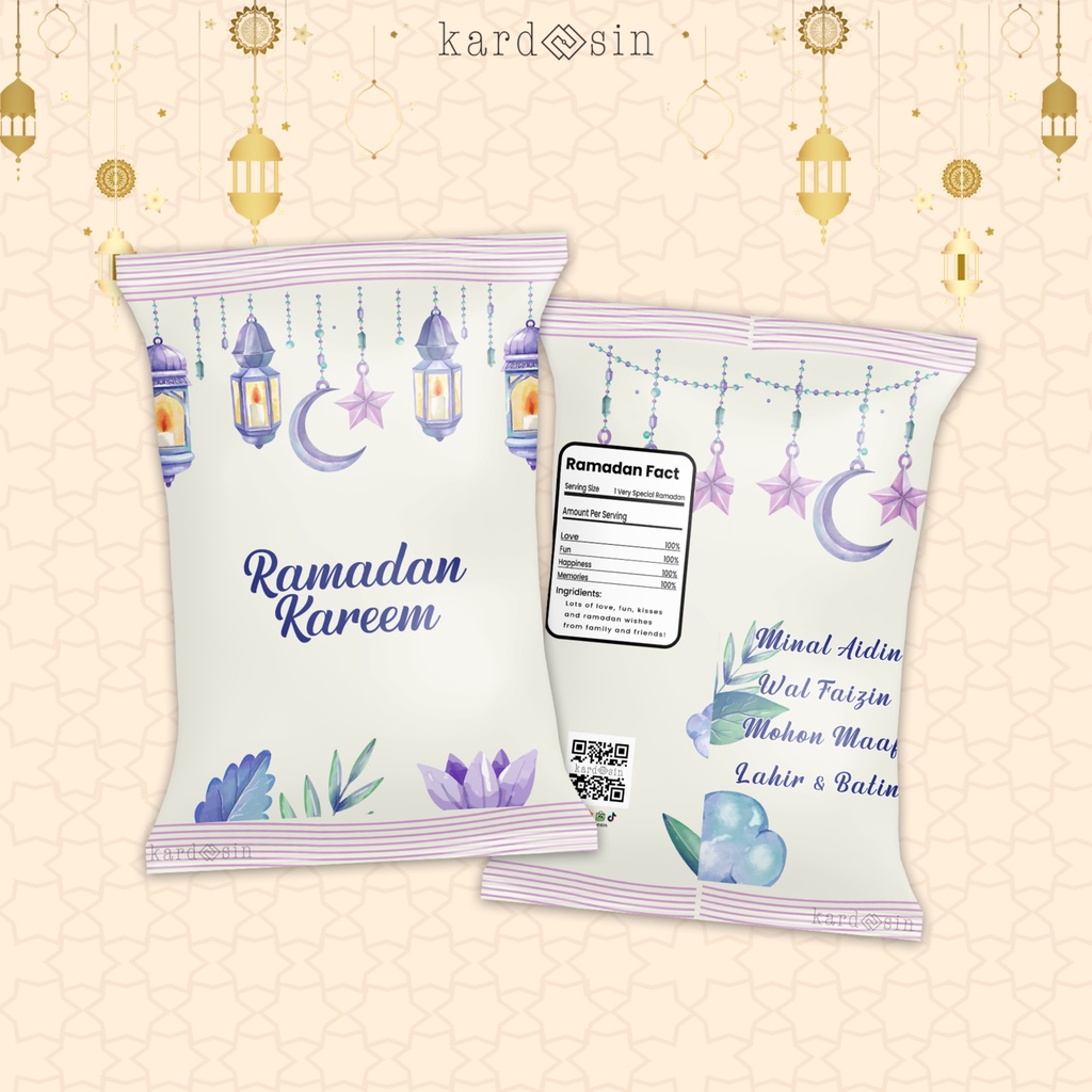 Jual [HANYA KEMASAN] RAMADHAN SNACK BAG RAMADAN IDUL FITRI IED MUBARAK ...