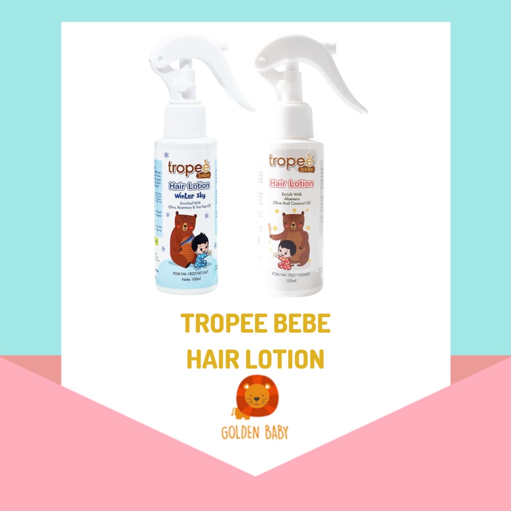 Jual Tropee Bebe Hair Lotion Rambut Anak 100ml | Shopee Indonesia