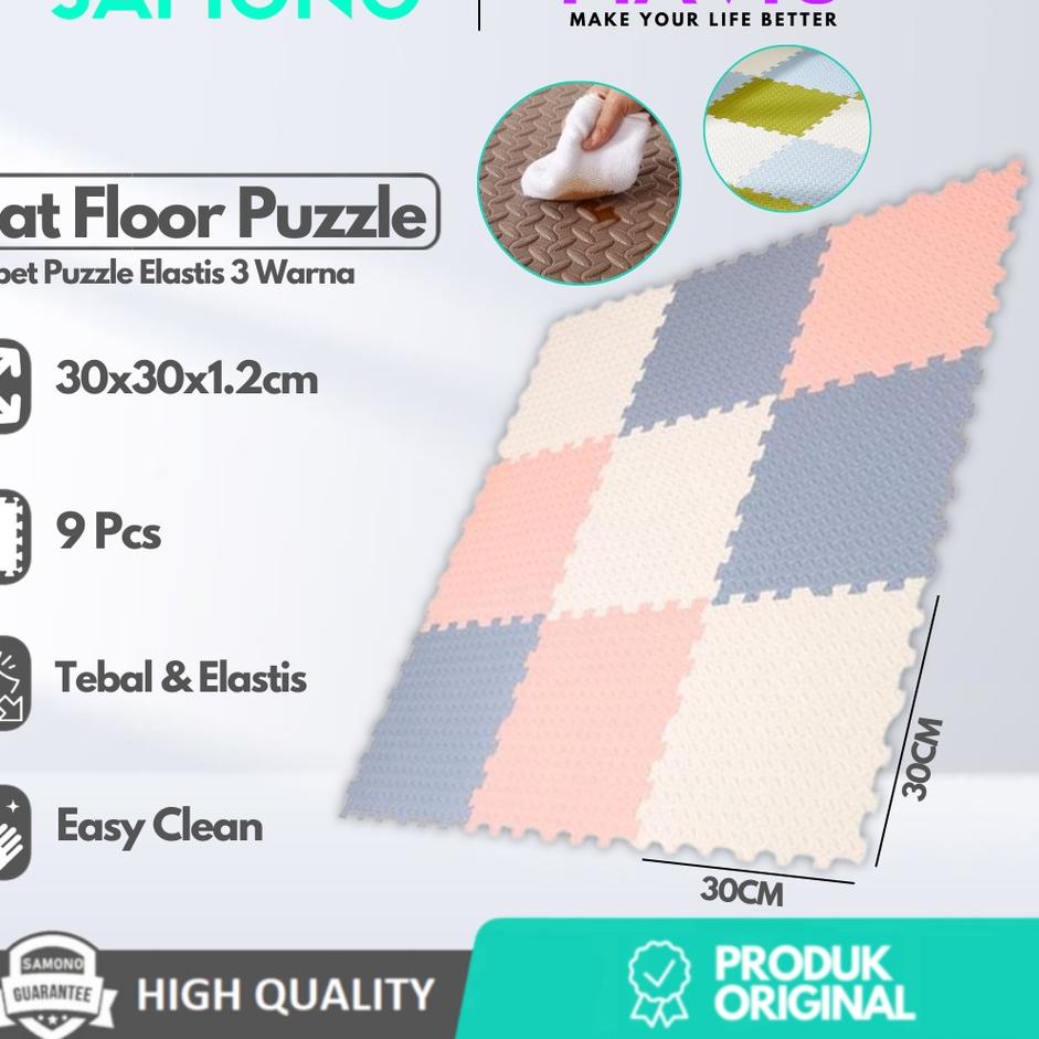 Jual Samono SMP20 Matras Puzzle Lantai Evafoam Tebal dan Elastis ...