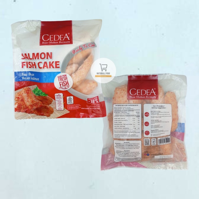 Jual Cedea Salmon Fish Cake 480gram Kue Ikan Salmon | Shopee Indonesia
