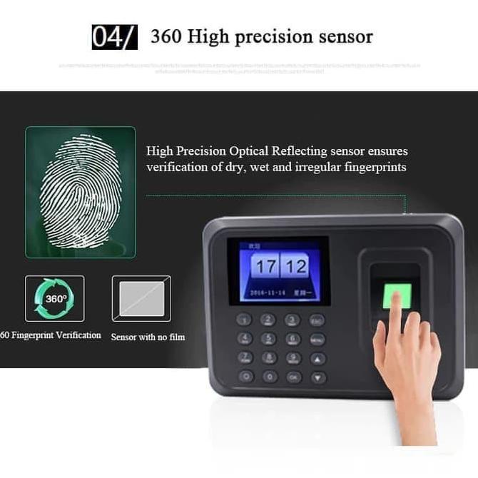 Jual MESIN ABSEN / SIDIK JARI / FINGER PRINT F01 - BIO ATTENDANCE SYSTEM | Shopee Indonesia