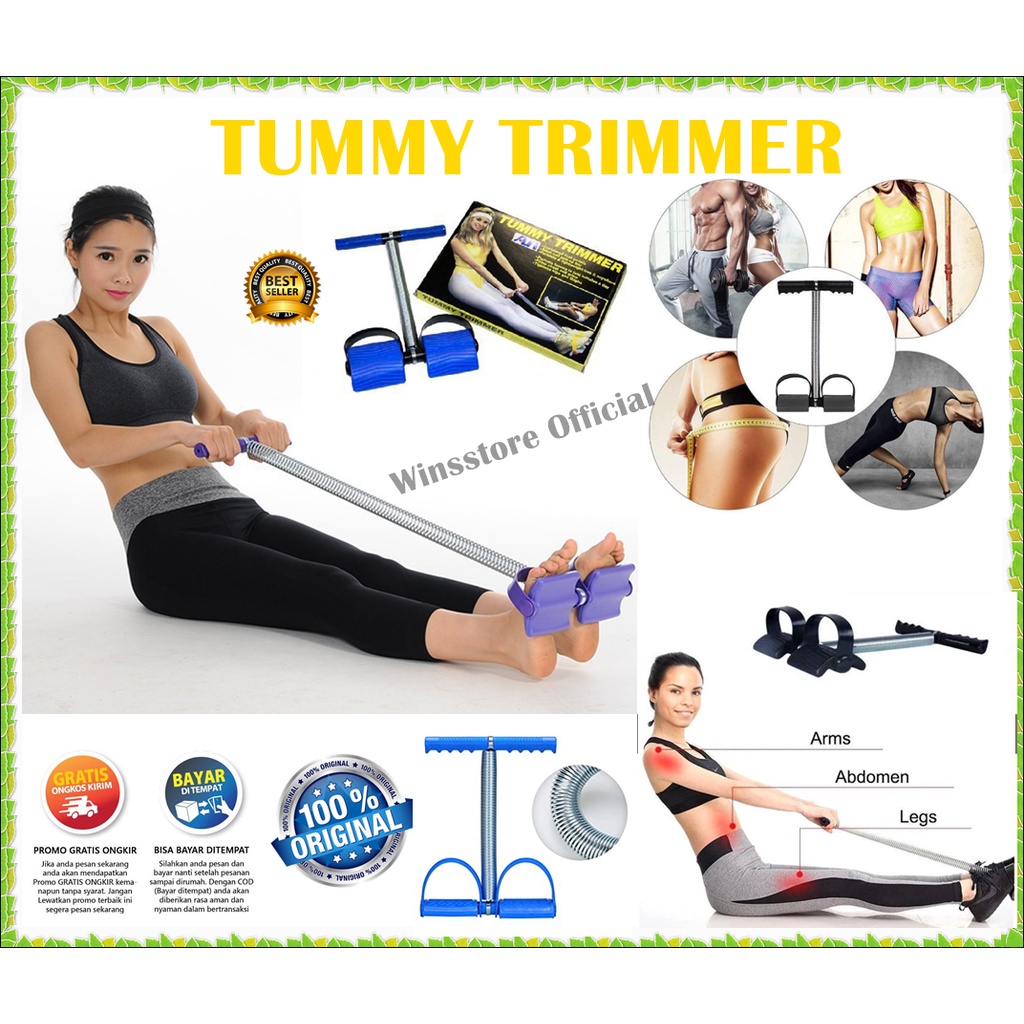 Jual [COD] ALAT GYM PENGECIL PERUT Ampuh dalam 2 MINGGU Alat Gym Abs ...