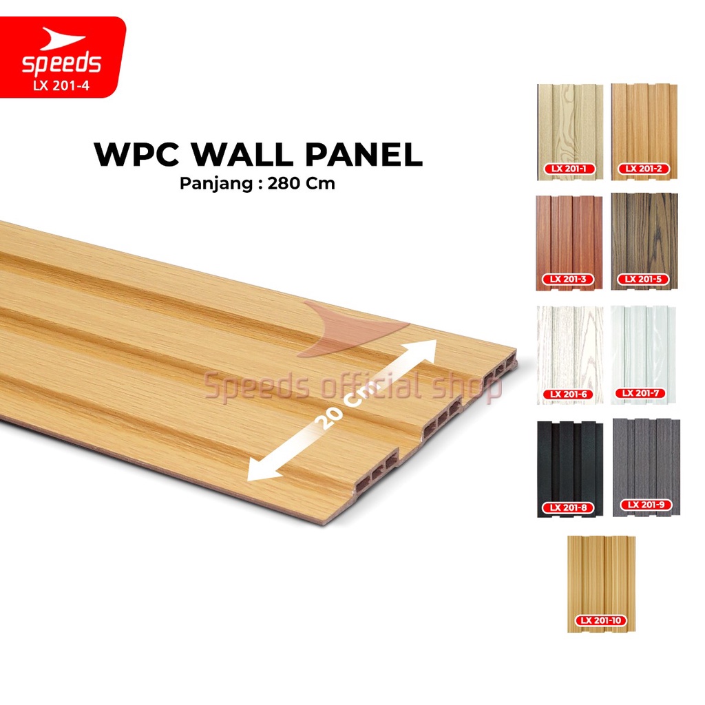 Jual SPEDS WPC Wood Panel Wallpanel Panel Wood Wall Panel Kisi Kisi ...