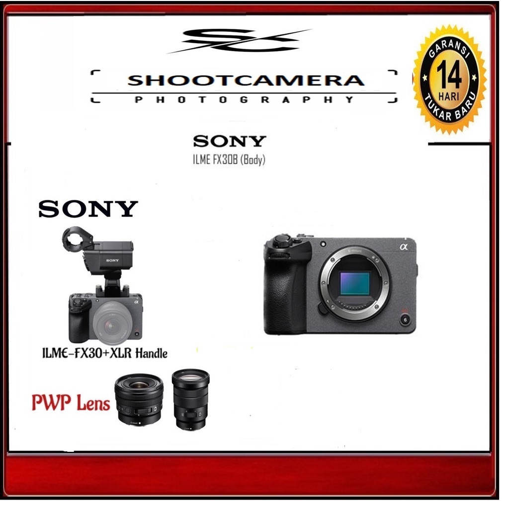 Jual SONY FX30B 4K BODY CINEMA - SONY FX30 DIGITAL CAMERA CINEMA 4K ...