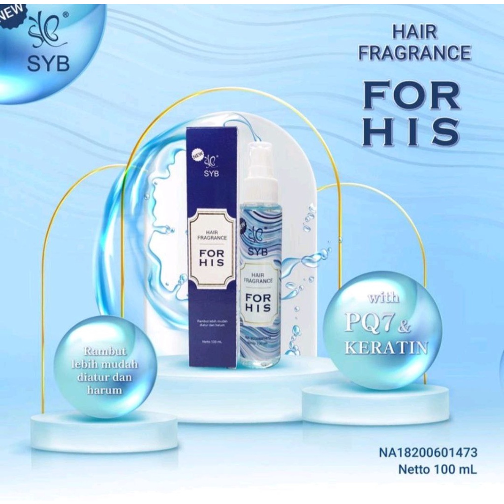 Jual SYB HAIR FRAGRANCE FOR HER 100ML HAIR MIST PARFUM PARFUM RAMBUT ...