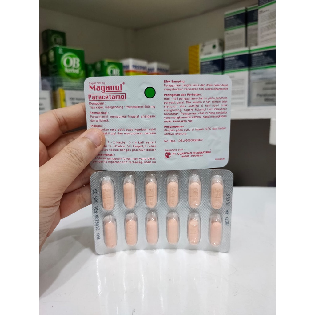 Jual Maganol Strip Isi 10 Tablet Obat Original | Shopee Indonesia