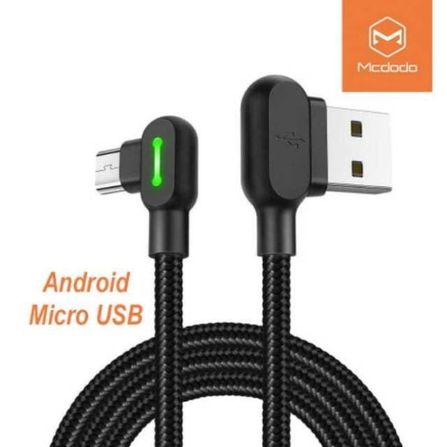Jual Mcdodo LED Type c Cable Fast Charging Data Cable Charger 180cm ...