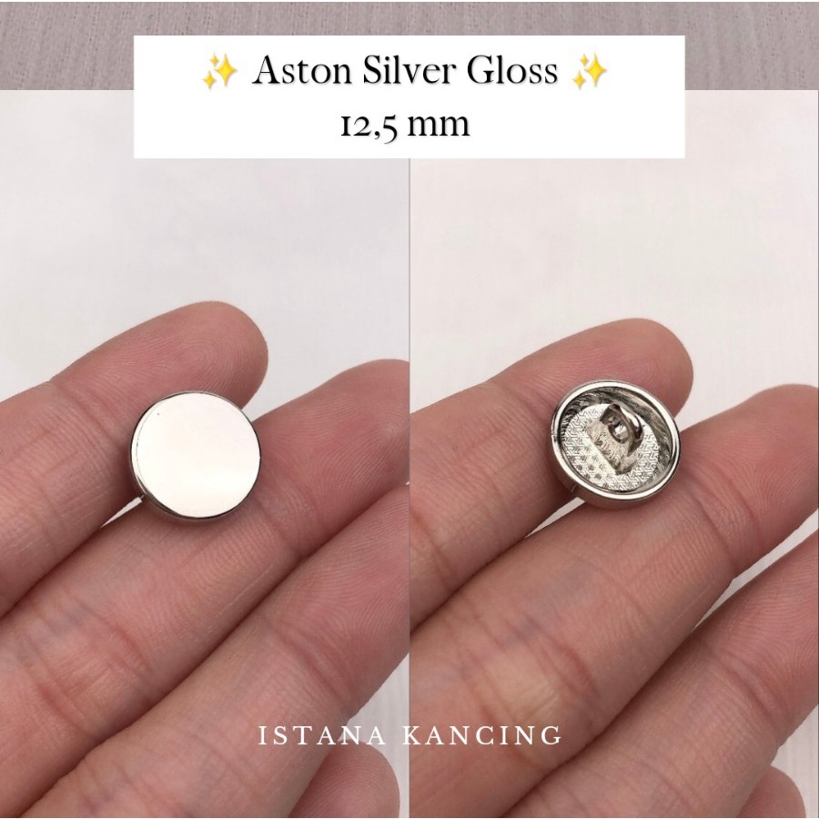 Jual Kancing Aston Metal 12mm 1,2cm Premium Impor GRADE A Anti ...