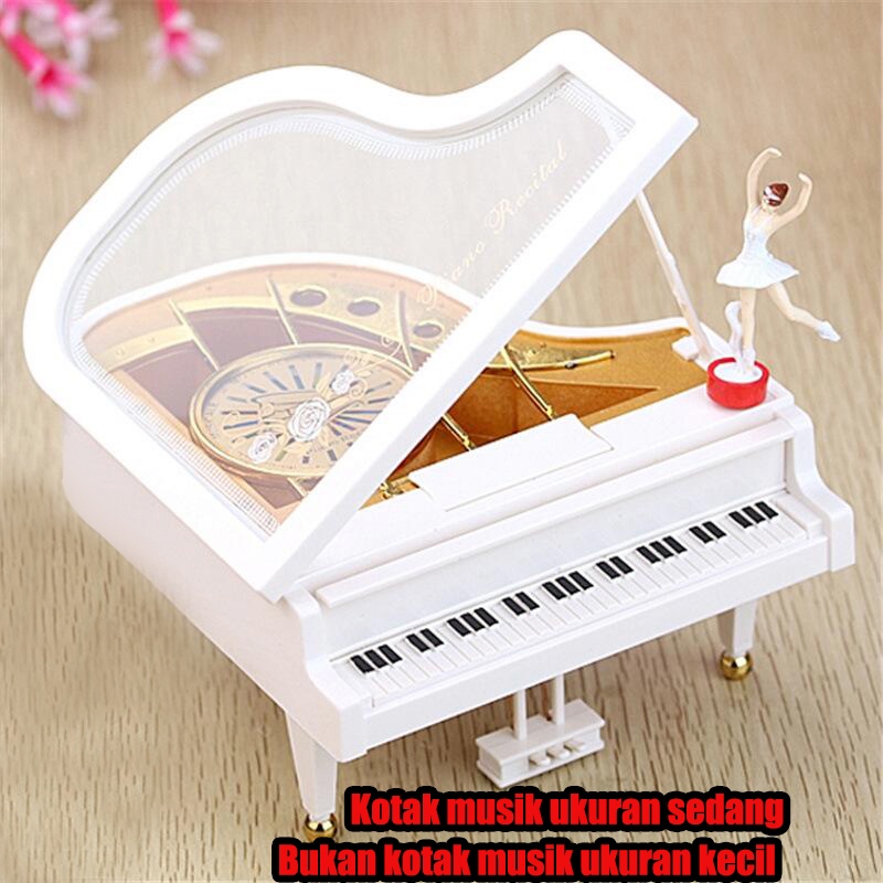 Jual Kotak Musik (Music Box ) Hadiah Ulang Tahun Piano/Gitar/Biola ...