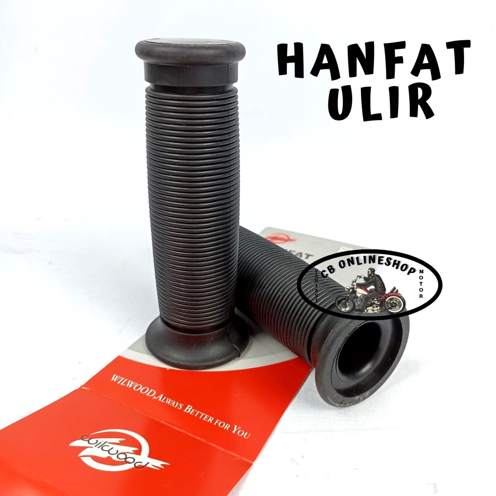 Jual HANDGRIP HANDFAT HANFAT ULIR HITAM WILLWOOD | Shopee Indonesia