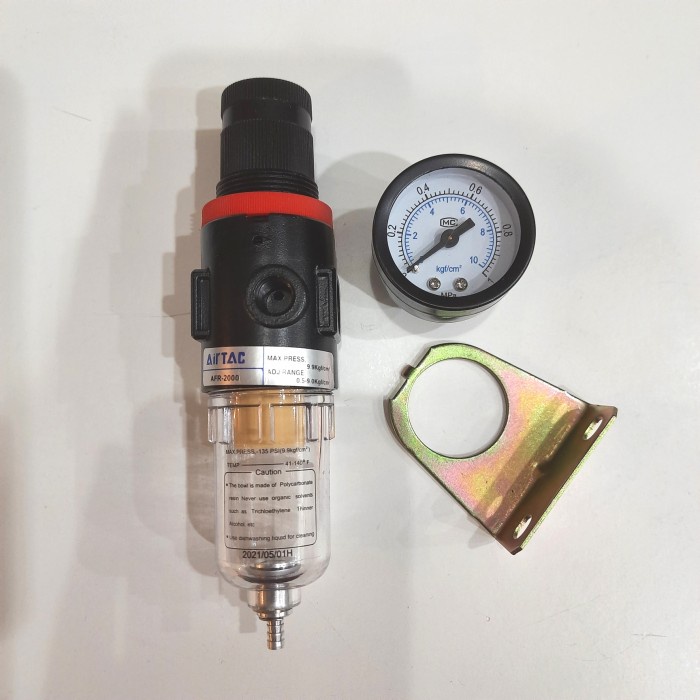 Jual Terlaris Filter Regulator Airtac Afr 2000 / Afr-2000 / Afr2000 1/4 ...