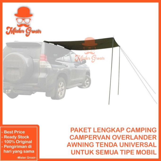 Jual Paket DIY 4x3 - Awning Tenda Mobil Car Campervan Overlander ...
