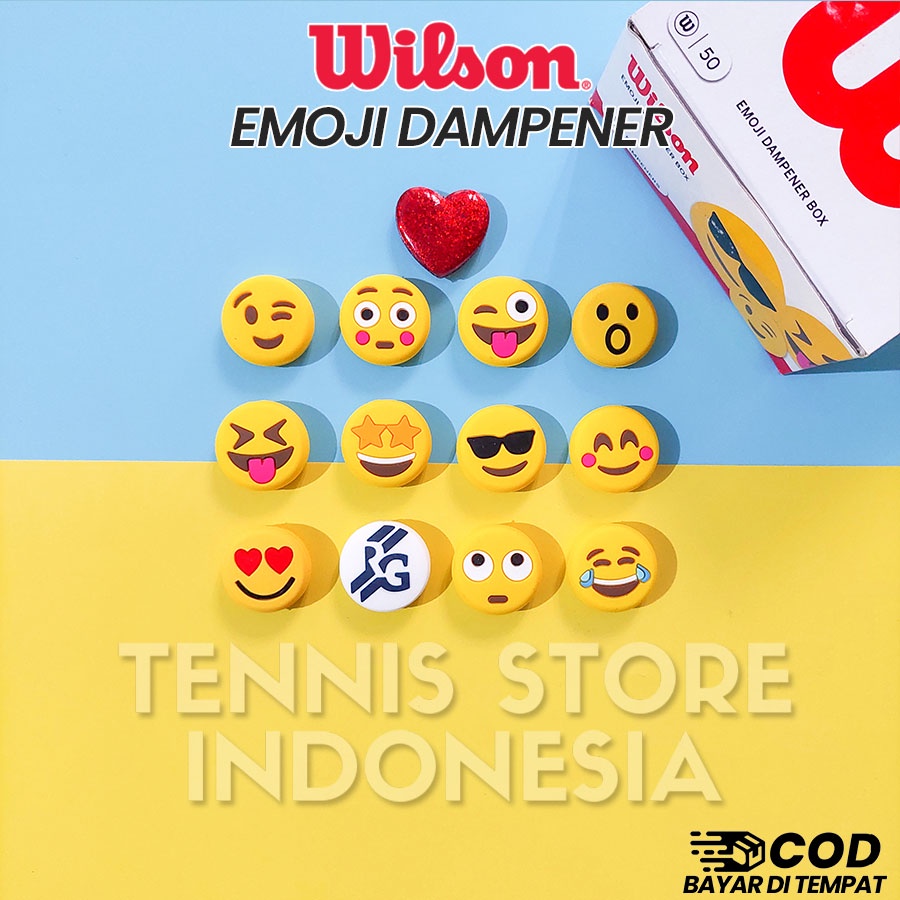 Jual Peredam Wilson Emoji / Emoticon Damp Anti Getar Dampener ( Satuan ...