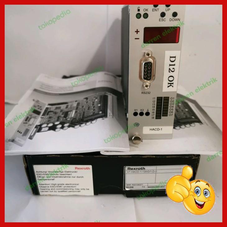 Jual [DR] rexroth servo valve control card VT-HACD-1-13/VO/1-D-O ...