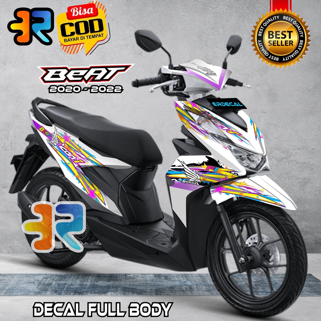 Jual Decal Beat 2020 2021 Stiker Full Body Variasi Desain Icon | Shopee ...