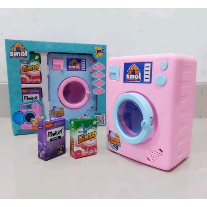 Jual Mainan Anak Mesin Cuci Laundry Mini RKC 10028 1 /Mainan Edukasi ...