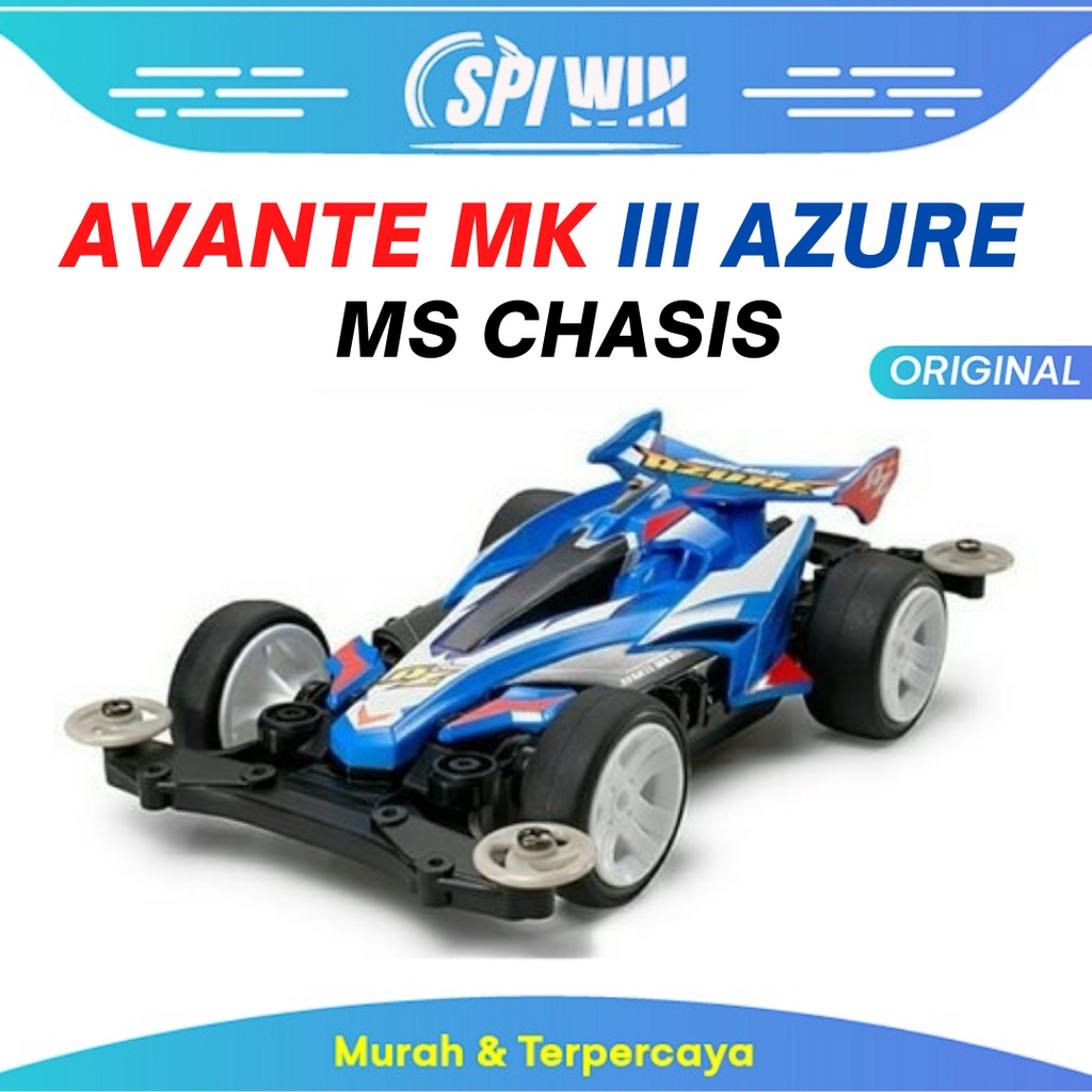 Jual Tamiya Original AVANTE MK III AZURE Ori MS Chasis 95464 | Shopee ...