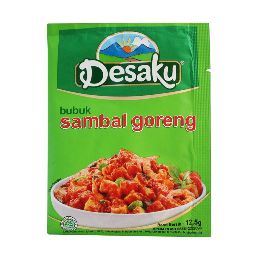 Jual Bumbu Instan Desaku Sambal Goreng 12.5 Gram / Sachet | Shopee ...