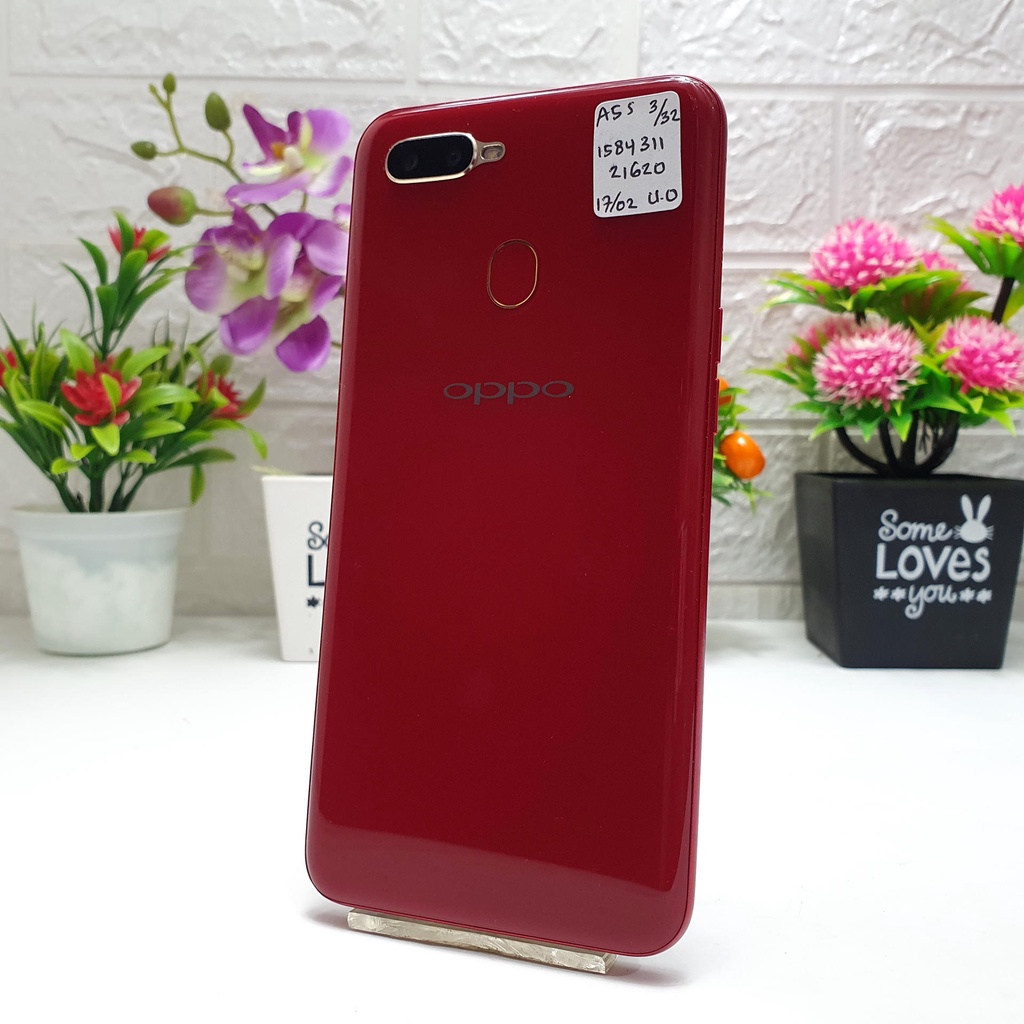 Jual Oppo A5s 3/32GB Merah Bekas Second Original | Shopee Indonesia