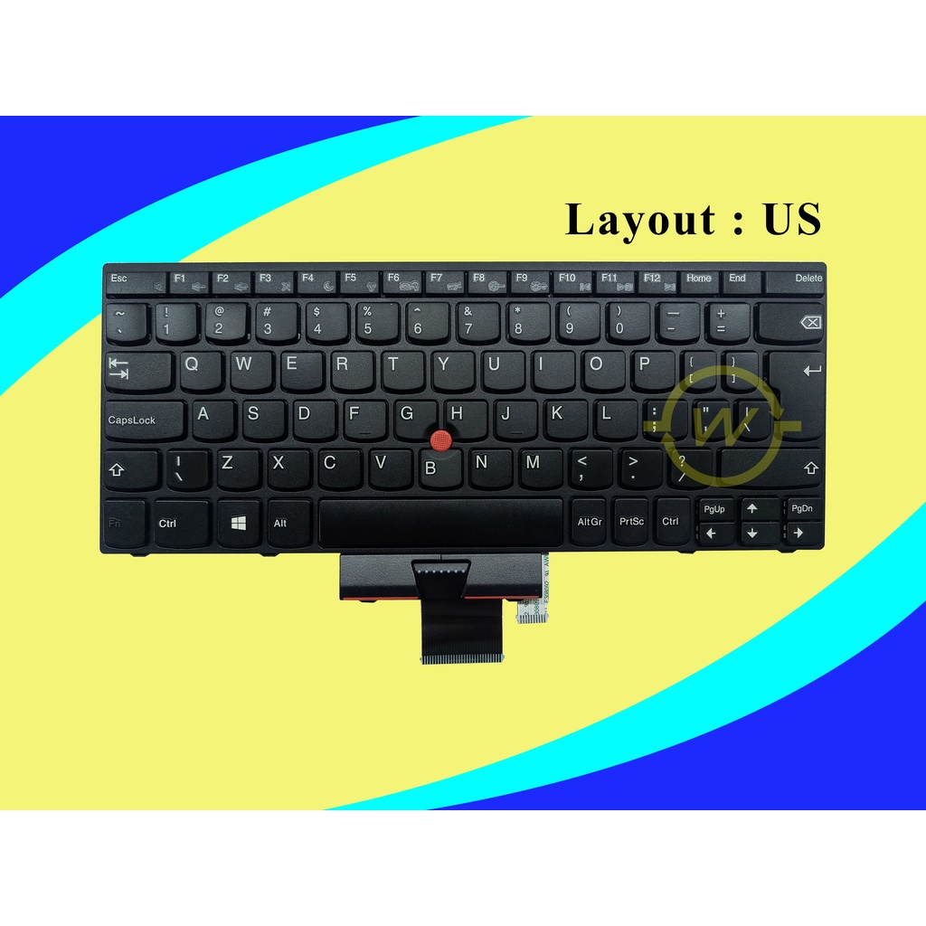 Jual Keyboard Laptop Lenovo Thinkpad E130 E135 E145 E120 E125 E220 ...