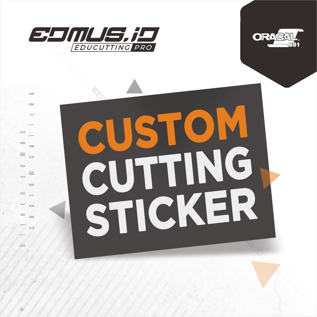 Jual Sticker Cutting Custom - Sticker Kaca Toko/Logo Perusahaan/Label ...