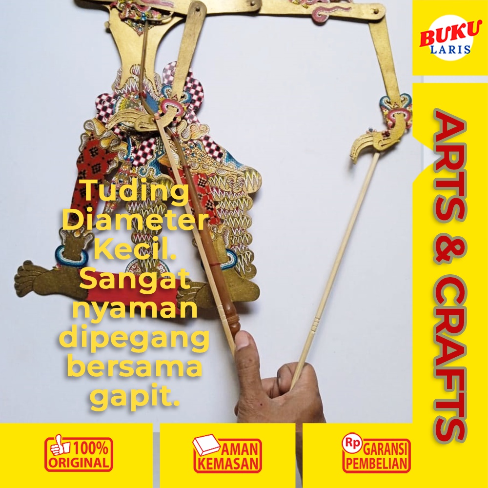 Jual Tuding Wayang Kulit Kertas Karton Kardus Bahan Bambu - Nyaman ...