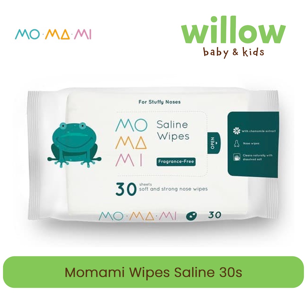 Jual MOMAMI WIPES SALINE 30S UNTUK ANAK PILEK 06.02.02126 | Shopee ...