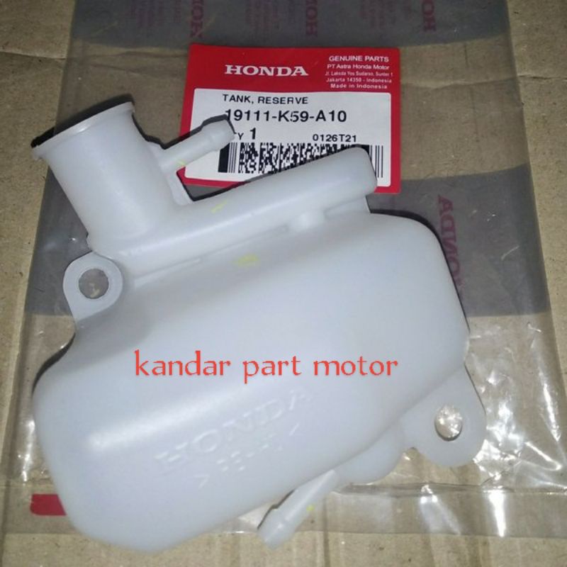 Jual tank reserve tabung air radiator Vario 125/150 esp asli original ...