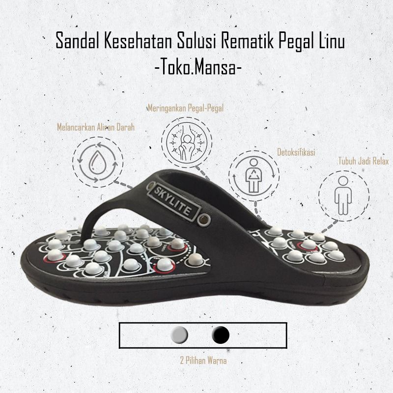 Jual Sandal Kesehatan-Sandal Terapi-Sandal Rematik-Sandal Akupuntur ...