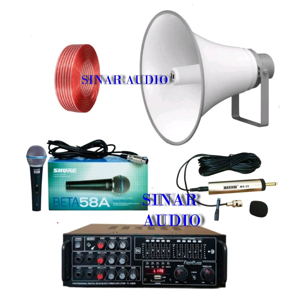 Jual PAKET TOA SOUND SYSTEM MASJID ATAU MUSHALLA PAKET TOA SPEAKER ...
