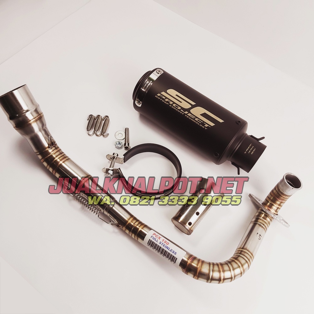 Jual Knalpot IMPORT SC Project Blackdoff Untuk PCX NMax Aerox ADV Genio ...