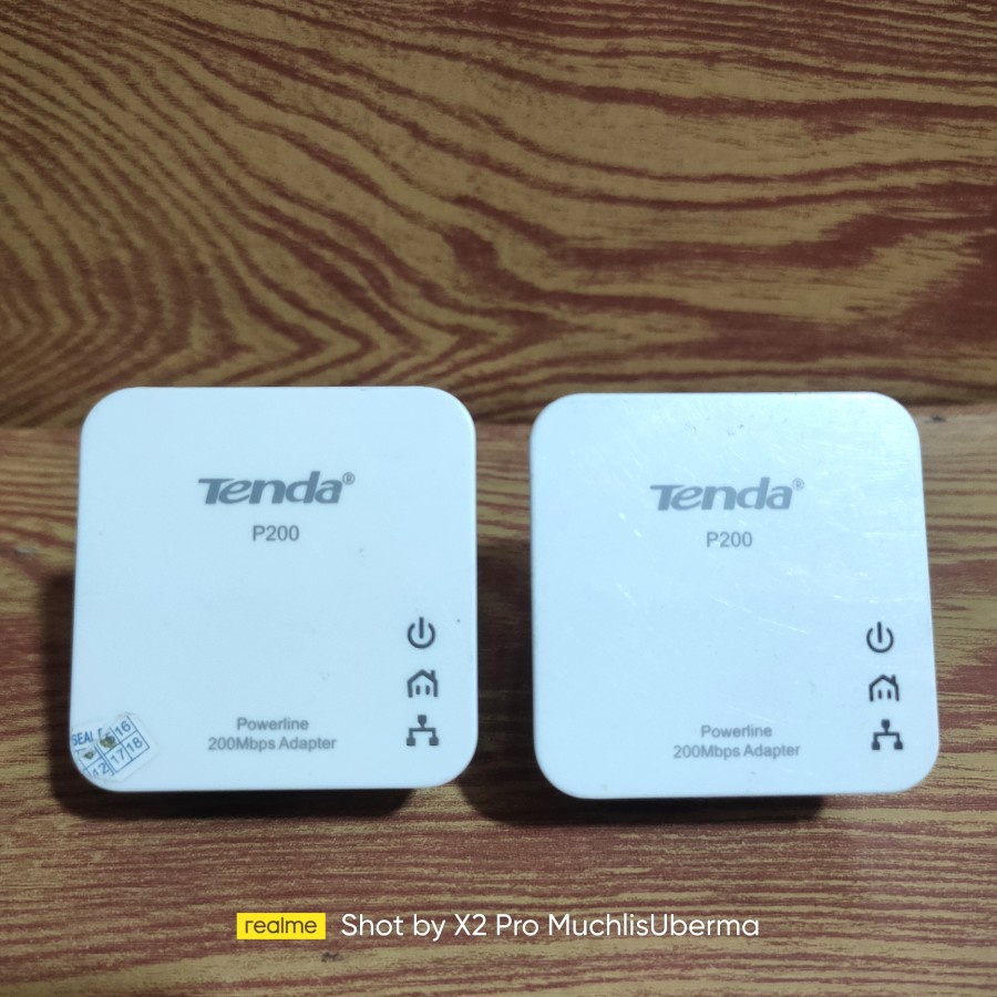 Jual Tenda P200 PowerLine Mini Adapter P 200 Extender 200Mbps Power ...