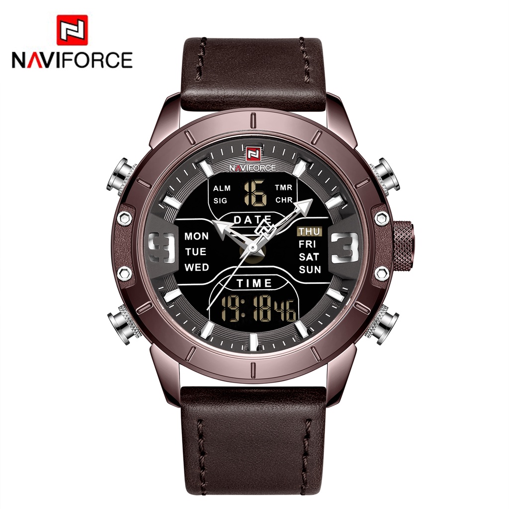 Jual Navi Force Original Jam Tangan Pria Analog Digital Tahan Air ...