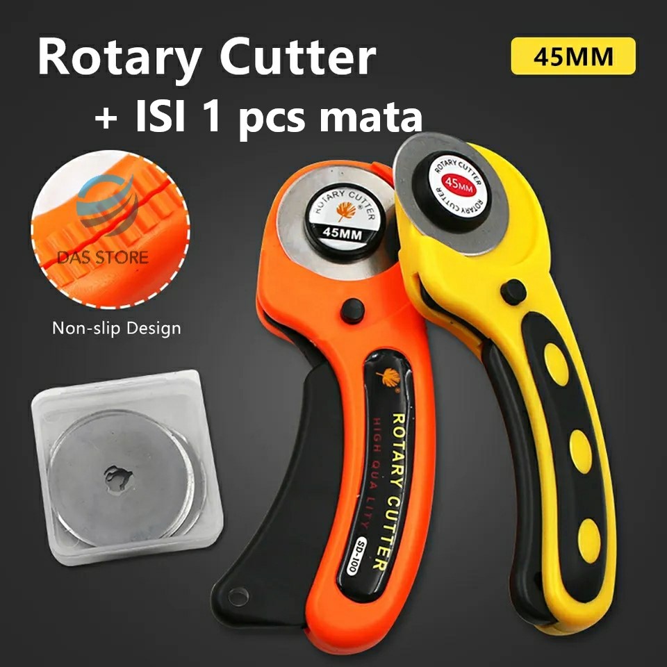 Jual Rotary Cutter 45mm / Alat Gunting Potong Bahan Kain / Refill ...