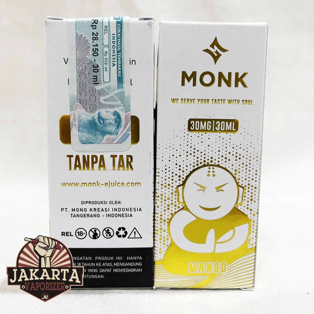 Jual [SALT] MONK MANGO SALTNIC 30ML 30MG BY MONK LIQUID | Shopee Indonesia