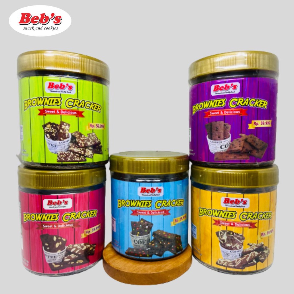 Jual Brownies Cracker/Bronis Crispy/250gram/Bebssnack (PREMIUM QUALITY ...