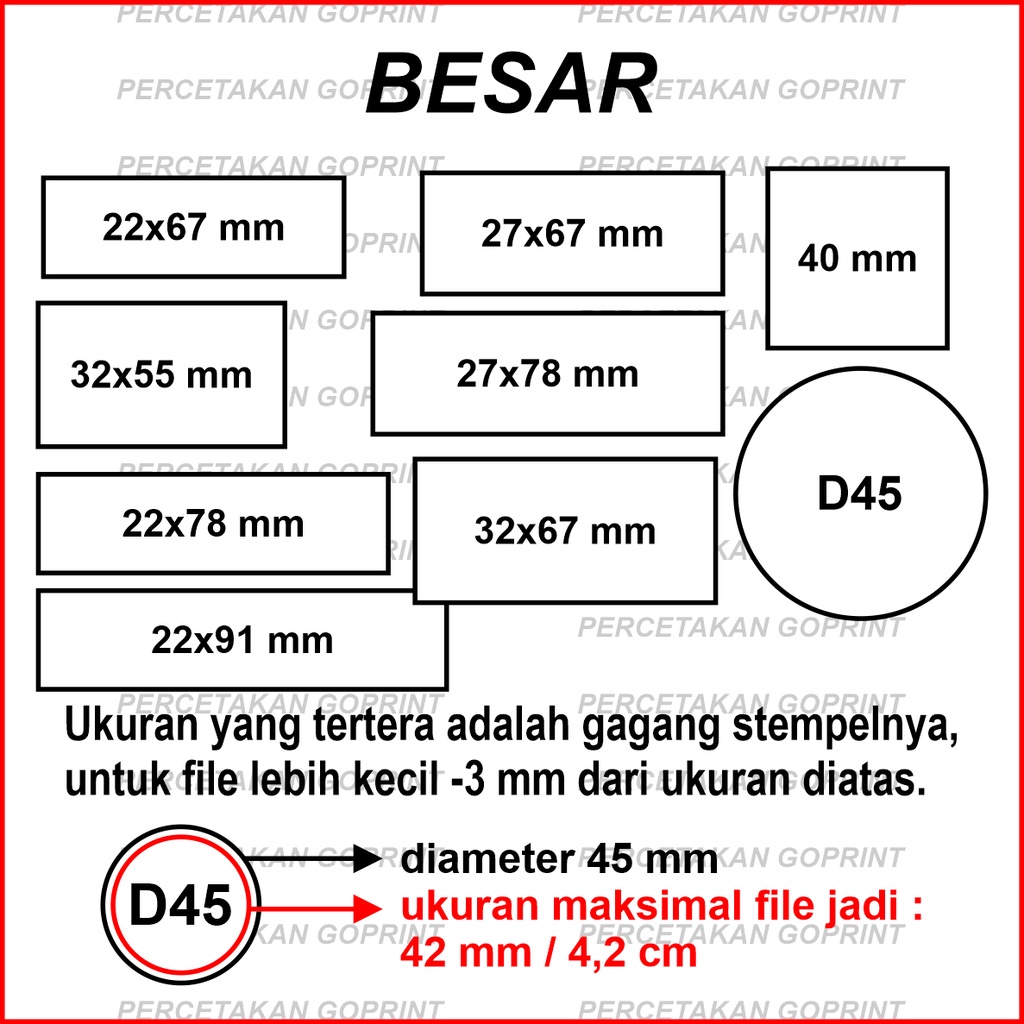 Jual Stempel, Stempel otomatis free desain custom untuk stempel ...
