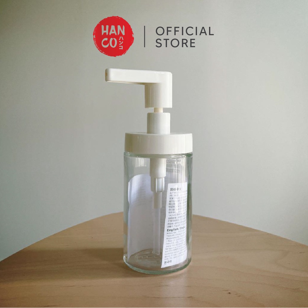 Jual HANCO TACKAN/IM Dispenser sabun, putih, Botol Dispenser / Wadah Sabun Cair / Tempat untuk ...
