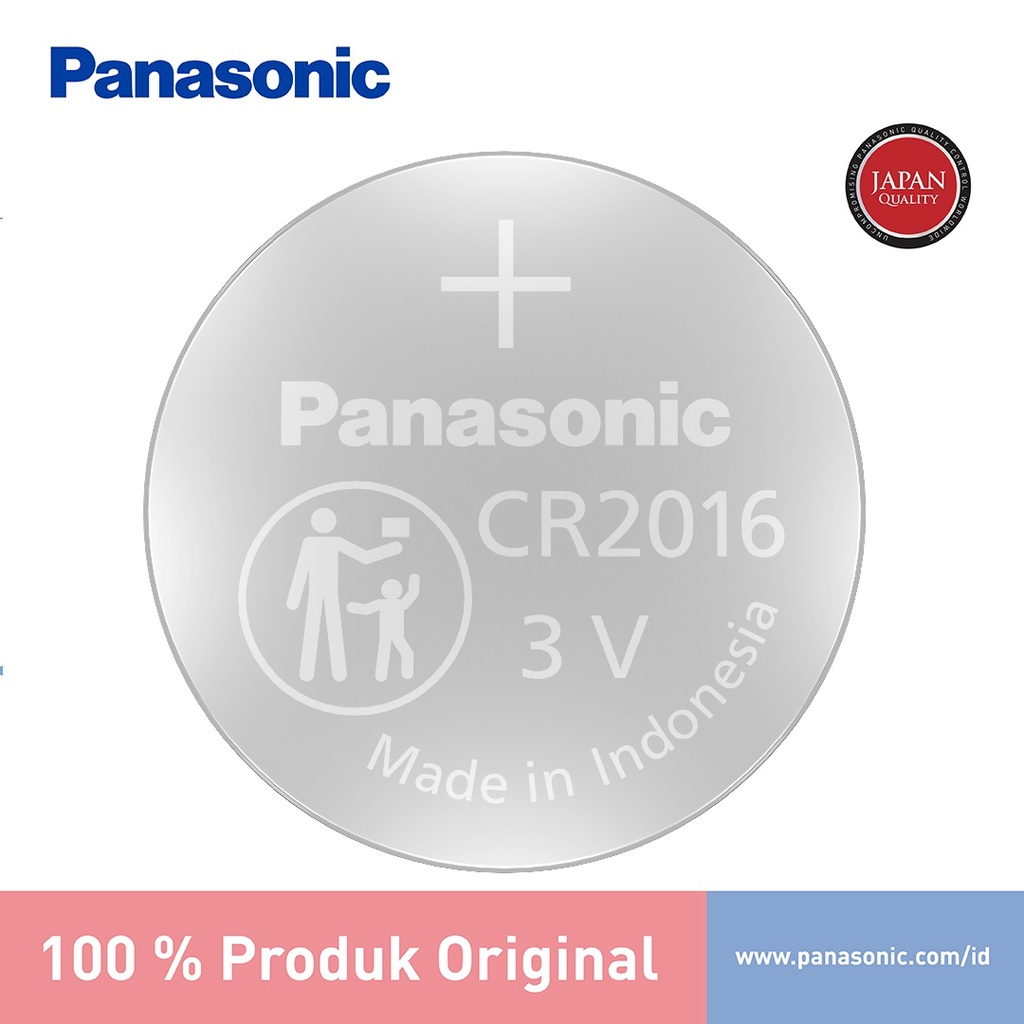 Jual Panasonic Baterai Kancing Lithium Coin CR20216 | CR2025 | CR2032 ...