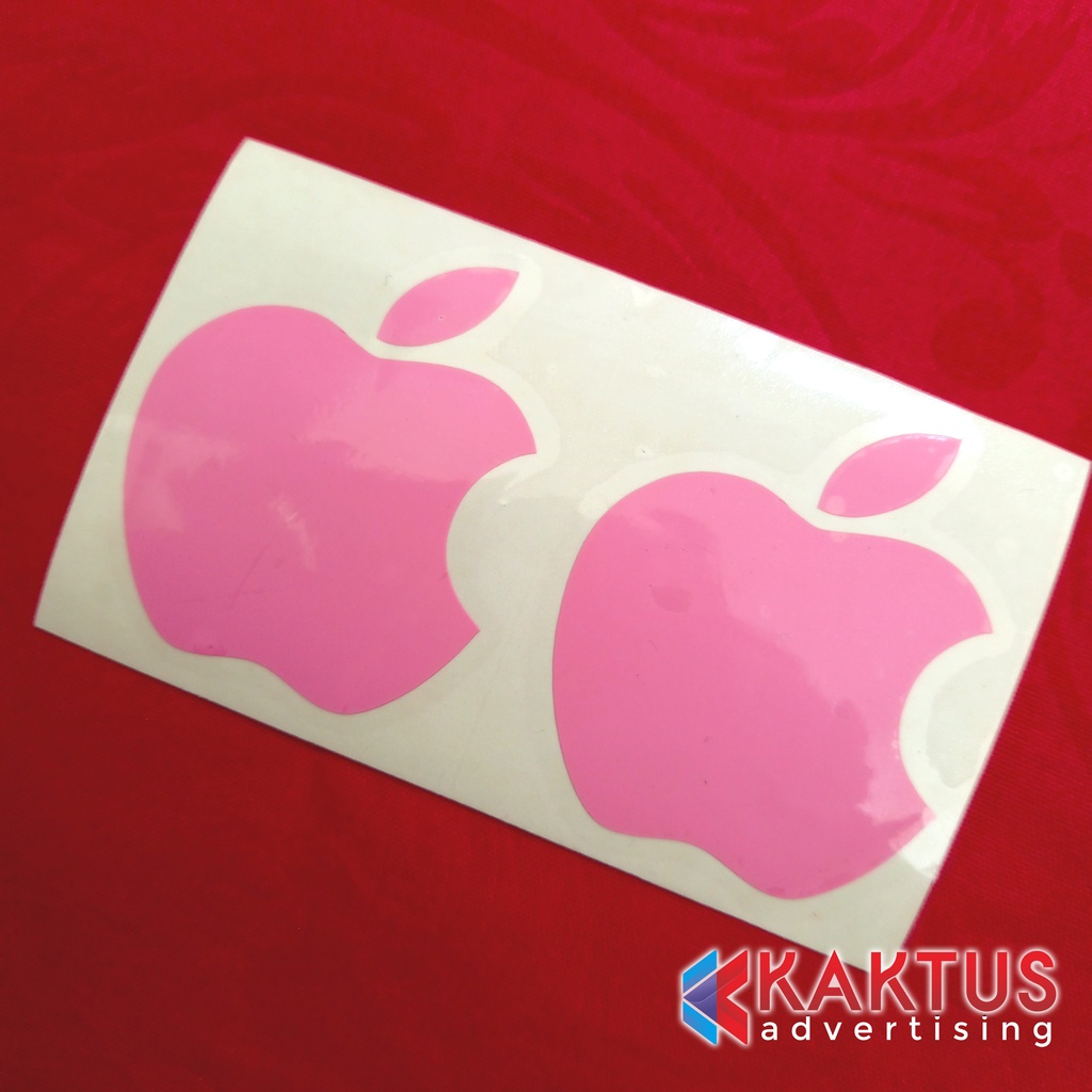 Jual Stiker Iphone Apple Cutting Sedang Untuk Laptop | Shopee Indonesia