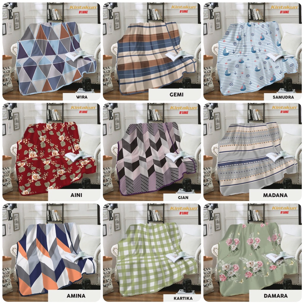 Jual Kintakun Dluxe - Selimut Super Lembut ( 160x200 ) Polyester Anti ...