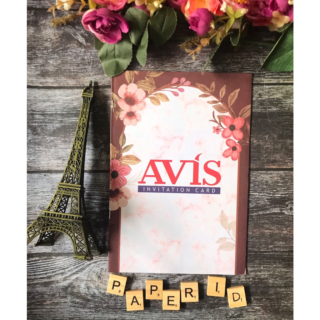 Jual Katalog Blangko Undangan (Avis 123-127) | Shopee Indonesia