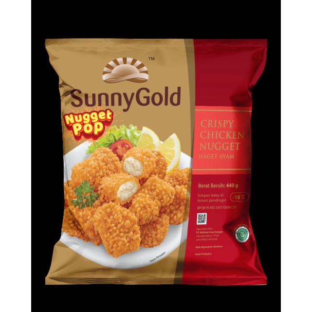 Jual Sunny Gold Nugget Pop - Crispy Nugget 440gr | Shopee Indonesia