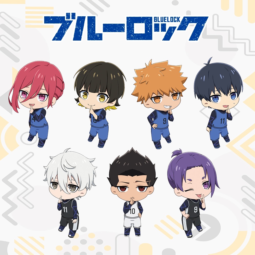 Jual Gantungan Kunci Blue Lock - Keychain Anime Blue Lock Isagi Nagi ...