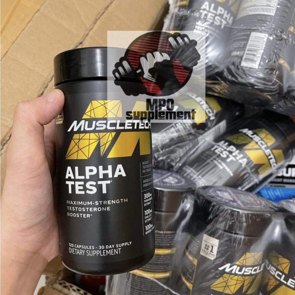 Jual Muscle Tech Alpha Test 120caps Testoterone Booster Testo ...